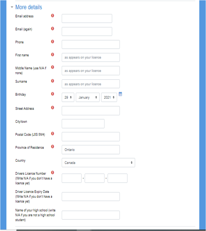 How To Create A Student Account Trubicars Support
